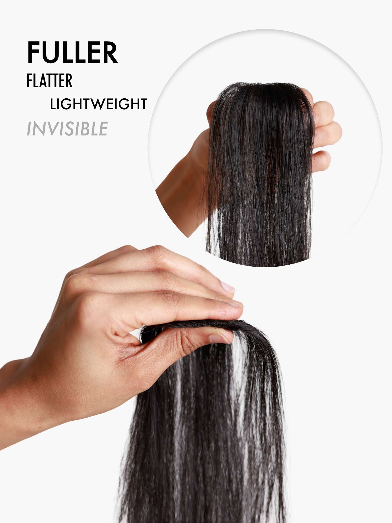 Invisi Light Cover-Up patch | Wavy | 1 Hair Stop International