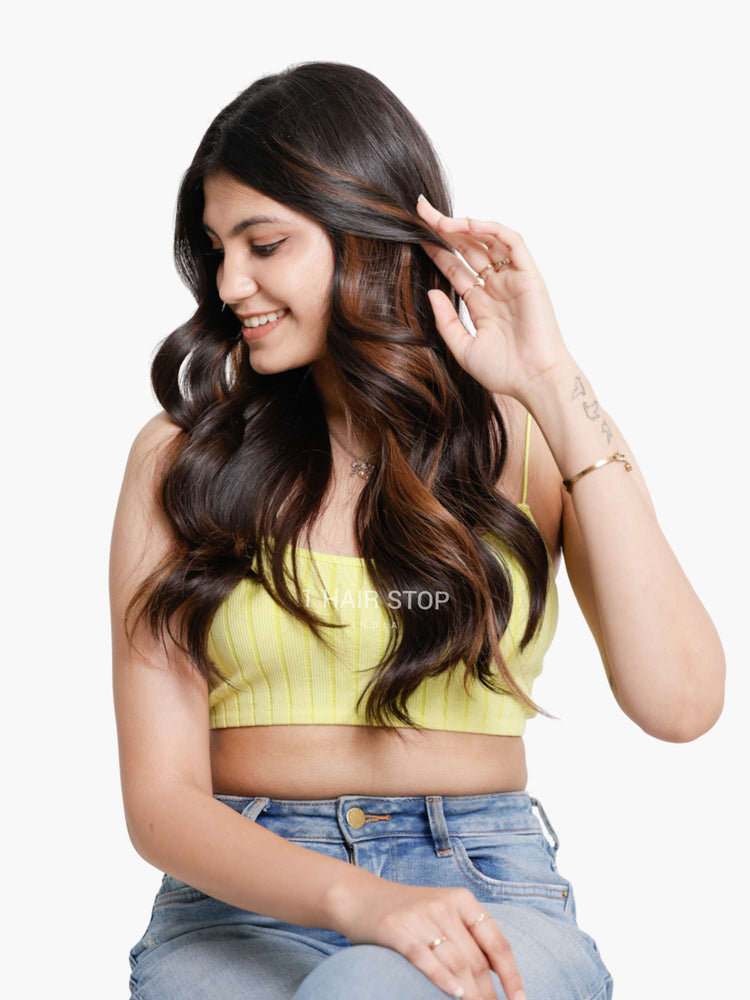 Clip-in Streaks & Coloured Hair Extensions – 1 Hair Stop International