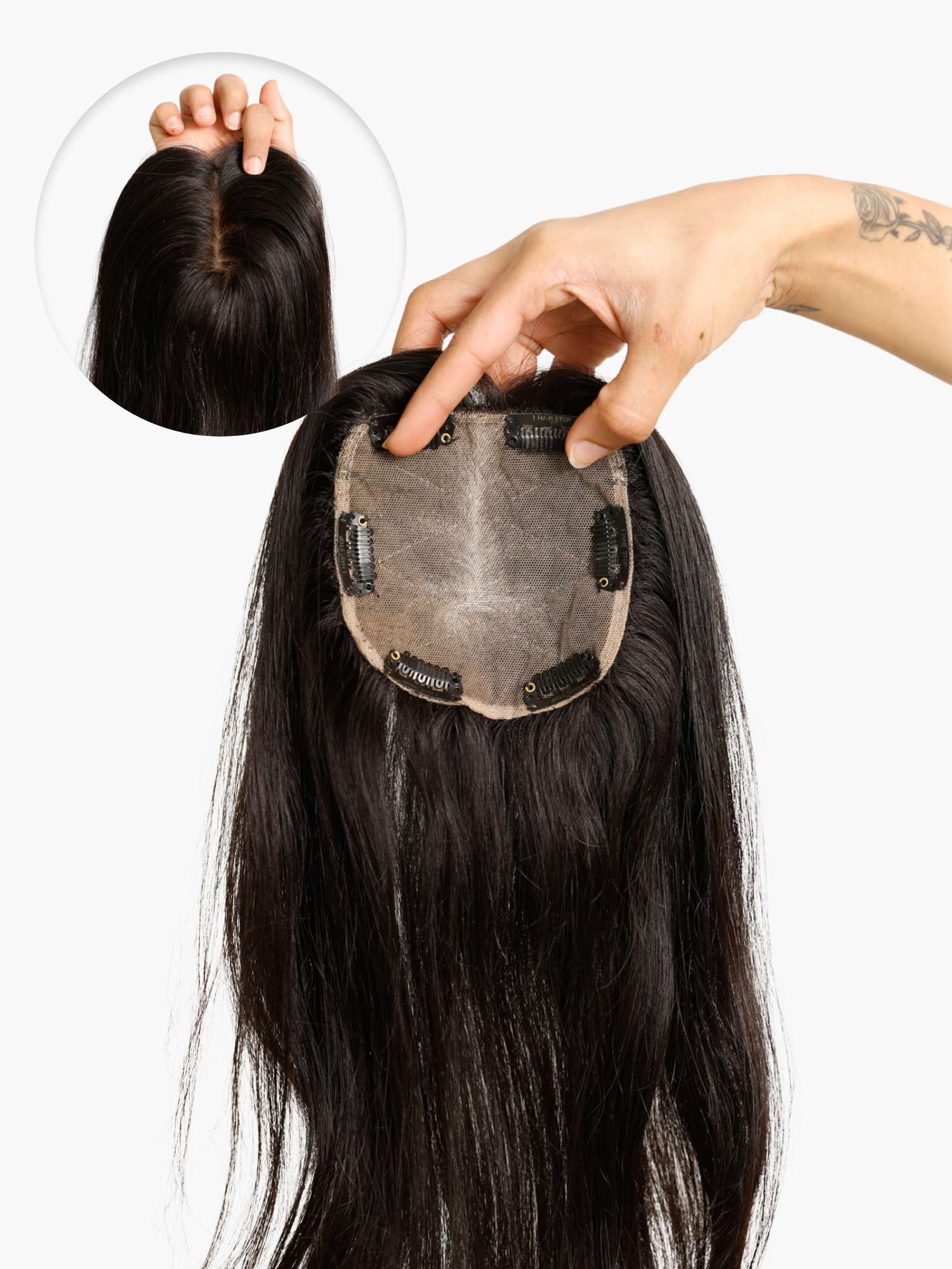 Silk Hair Topper 4x4 | Natural-Looking Human Hair Toppers for Women – 1 ...